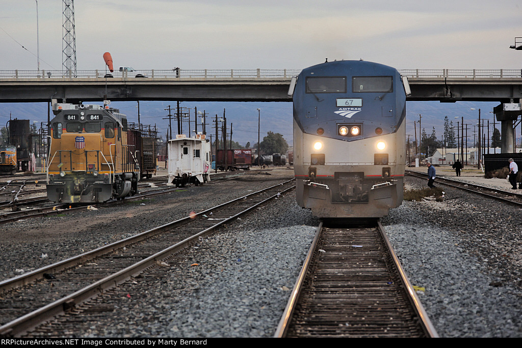 Amtrak 67 and 20 With Detouring Train #14